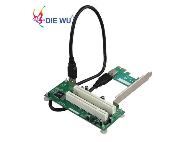 Click here for FOR PCI-Express to PCI Adapter Card PCIe to Dual P... prices