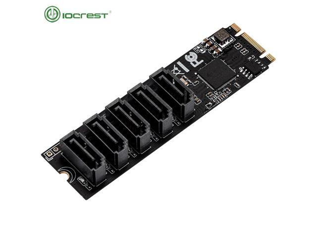 Click here for FOR M.2 (PCIe 3.0) to 5 Ports SATA III 6G ssd Adap... prices