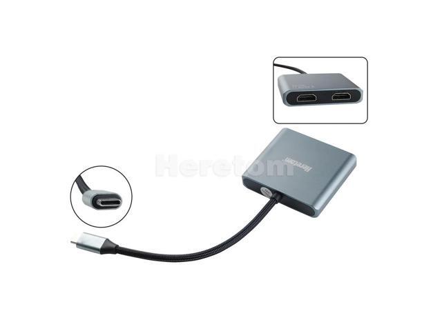 Click here for FOR Type-C to Dual HDMI Docking Station USB C Hub... prices