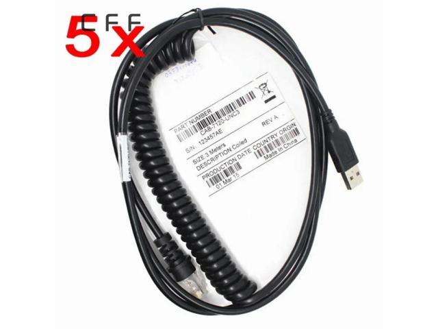 Click here for FOR 5x 9FT Coiled USB Cable For Metrologic MS7120... prices