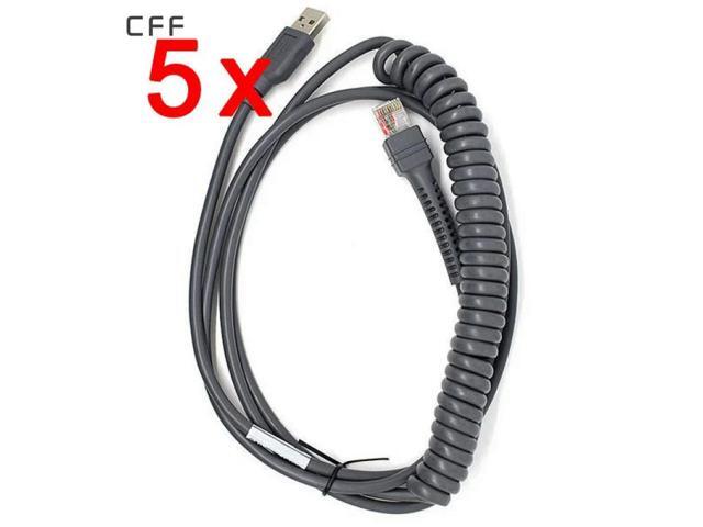 Click here for FOR 5x CBA-U12-C09ZAR 9FT Coiled USB Cable for LS2... prices