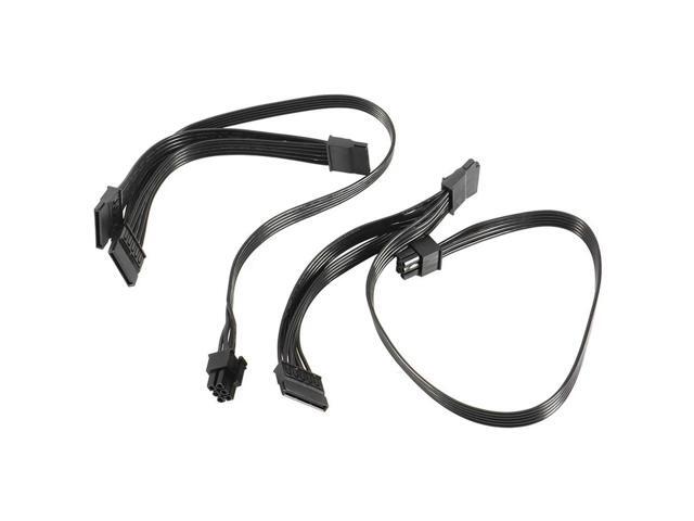 Click here for FOR 2Pcs 6 Pin To 3X SATA Driver Power Cable For 6... prices