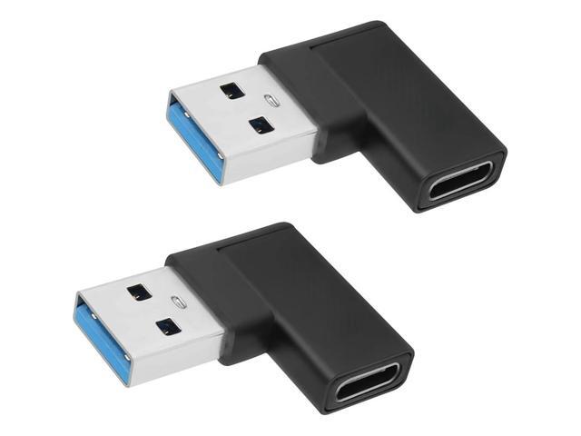 Click here for FOR 10Gbps USB A Male to Type C Female Right Angle... prices