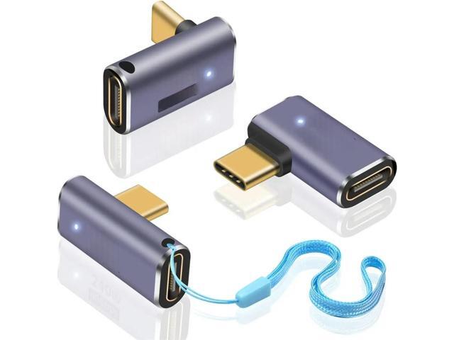 Click here for FOR 3pack 240W  USB C Right Angle Adapter 40Gbps... prices