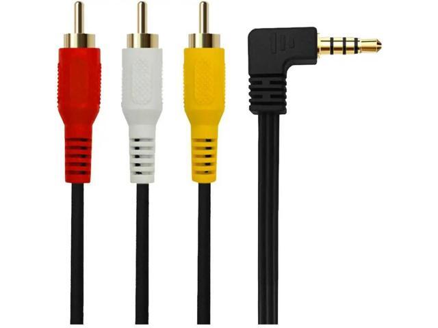Click here for FOR 3.5mm Plug to 3 RCA Camcorder Audio Video A/V... prices