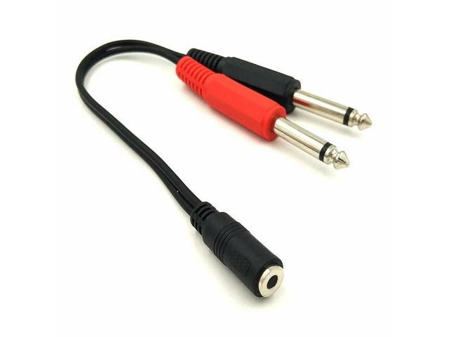Click here for FOR 3.5mm (Mini) 1/8 TRS Stereo Female to 2 Dual 1... prices