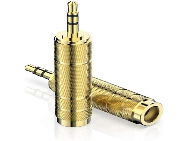 Click here for FOR 2pack 3.5mm (1/8 inch) Male to 6.35mm (1/4 inc... prices