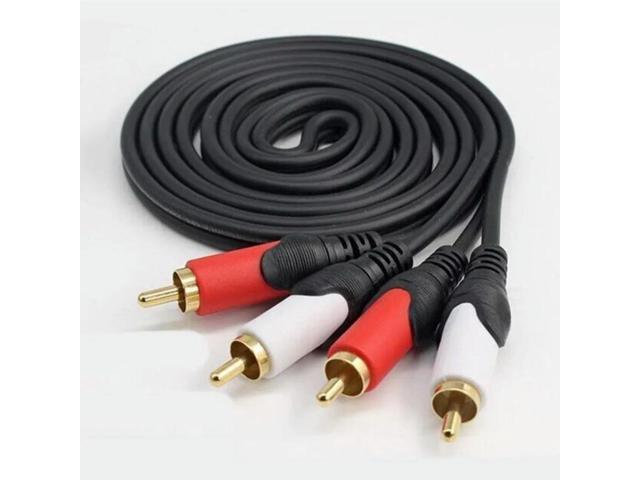 Click here for FOR Gold-Plated 2 RCA Male to 2 RCA Male Stereo Au... prices