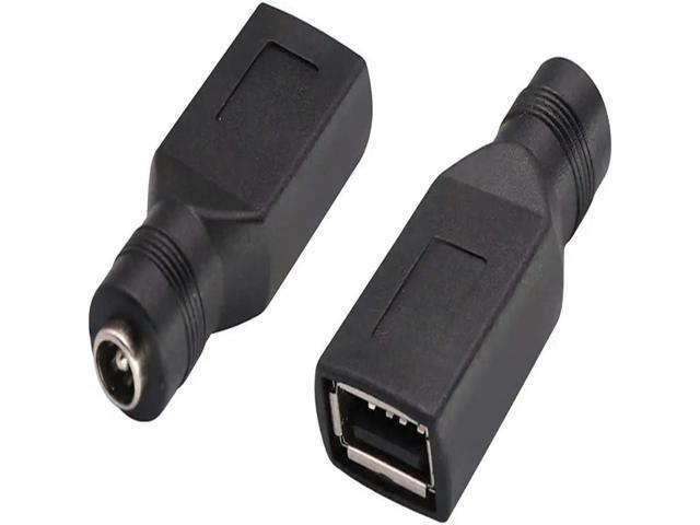 Click here for FOR 2pack USB 2.0 A Female to DC 5.5x2.1mm DC Conn... prices