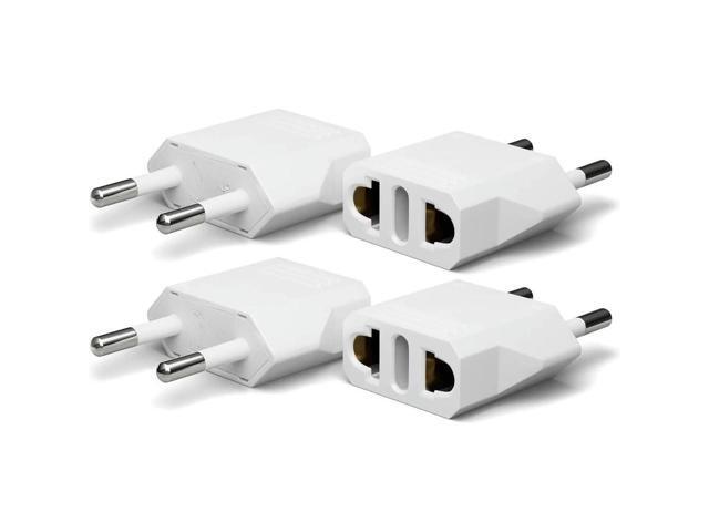 Click here for FOR 4pack US to Europe Plug Adapter European Adapt... prices