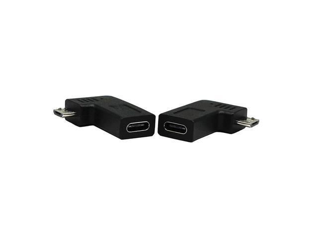 Click here for FOR Right & Left Micro USB Male to USB Type C Fema... prices