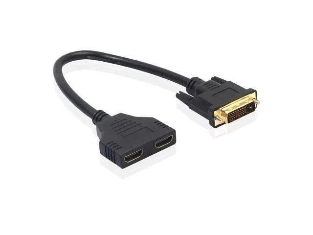 Click here for FOR DVI-D 24 + 1 Male to 2 HDMI-compatible Female... prices