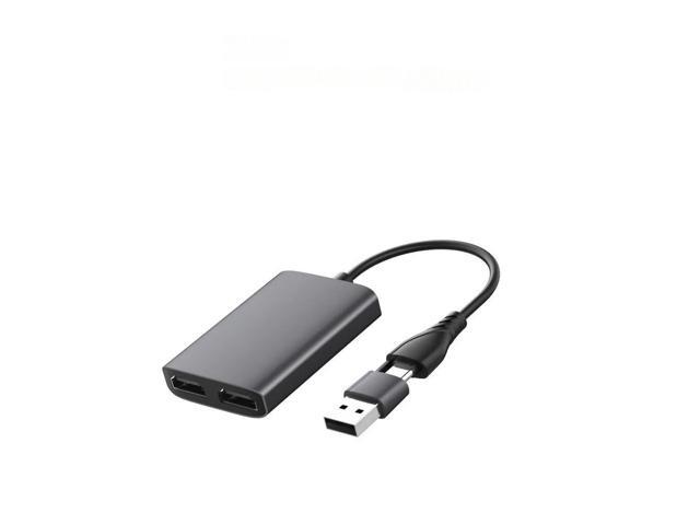 Click here for FOR HD10 USB3.0 USB C To 2 HDTV Adapter Dual 4K Di... prices