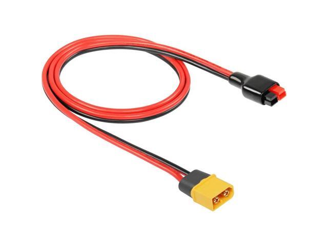 Click here for FOR 3.2FT 12AWG XT60 Male to Panel Connector 30A P... prices