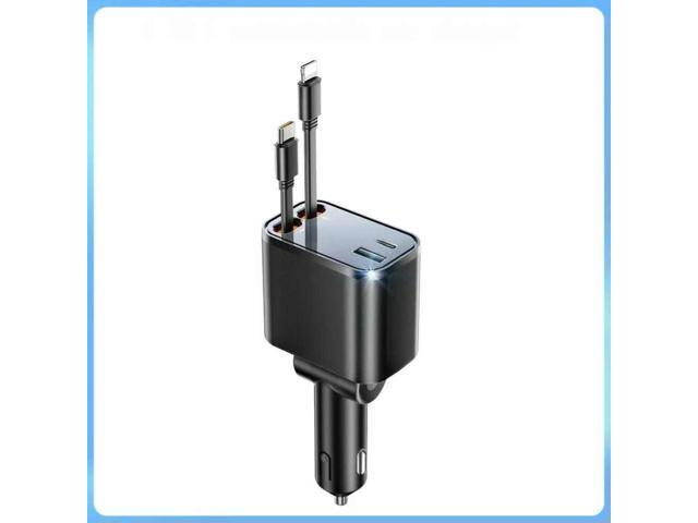 Click here for FOR Retractable Car 4 in 1 Super Fast Charge PD US... prices
