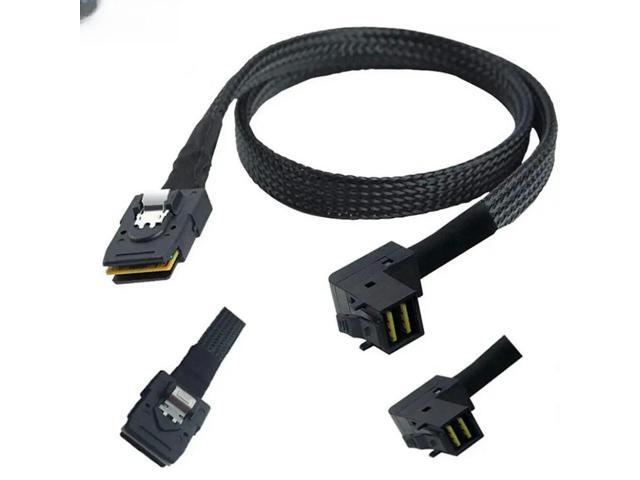 Click here for FOR MINI SAS SFF-8643 90 degree to SAS SFF-8087 se... prices