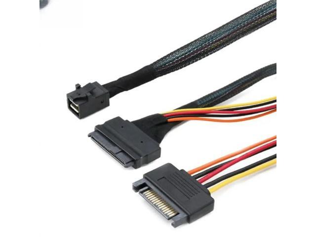 Click here for FOR MINI SAS HD SFF-8643 to SAS SFF-8639 with SATA... prices