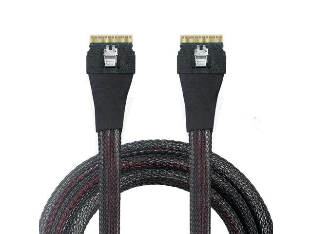 Click here for FOR Slim SAS SFF-8654 8i To SFF-8654 8I 74P SAS 4.... prices