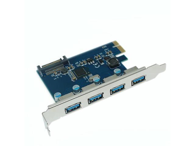 Click here for FOR PCIE TO 4 Port USB 3.0 PCI-e Adapter PCI Expre... prices