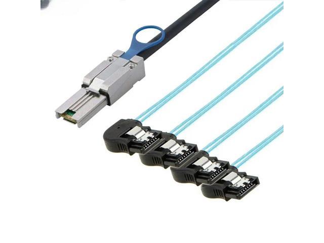 Click here for FOR MINI SAS SFF-8088 to 4 Ports SATA 7P female co... prices