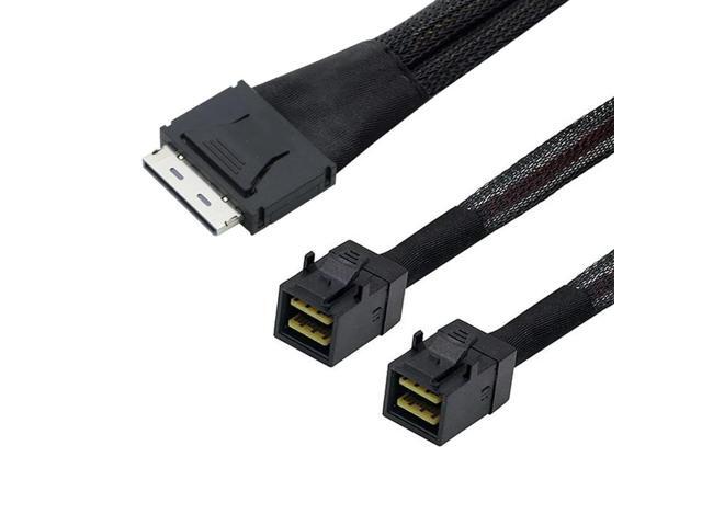 Click here for FOR PCIe SFF-8611 8I to Dual 8I SAS SFF-8643 Cable... prices