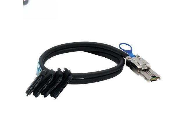 Click here for FOR MINI SAS HD SFF-8088 26P to 4 Ports SAS SFF-84... prices