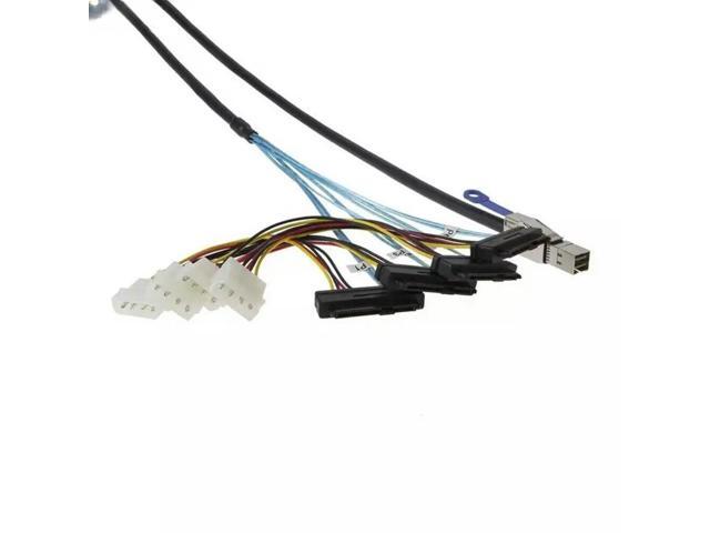 Click here for FOR Mini SAS HD SFF-8644 to 4 Ports SAS SFF-8482 2... prices
