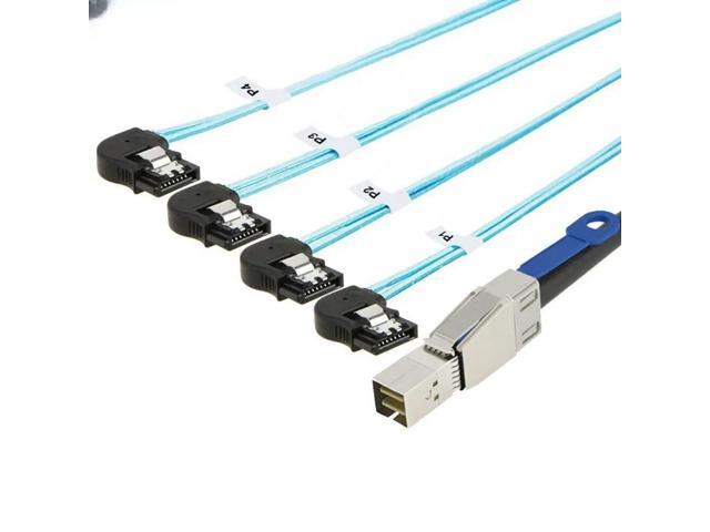 Click here for FOR Mini SAS HD SFF-8644 to 4X SATA 7P female serv... prices