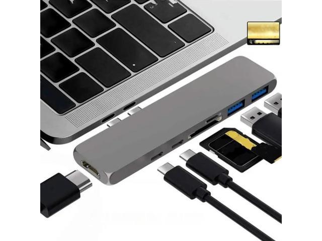Click here for FOR 7 in 1 Dual Ports USB C Hub type c to HDMI 4K... prices