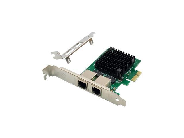 Click here for FOR PCIe X1 Ethernet 1000Mbps 1Gbps Dual Port RJ45... prices