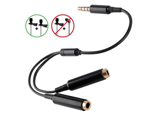 Click here for TRRS Y Splitter mic and mic  Audio Cable for Laval... prices