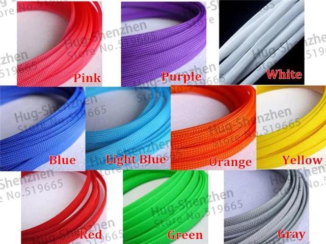 Click here for 1M Cable Sleeves 10mm 10 Colors Snakeskin Mesh Wir... prices
