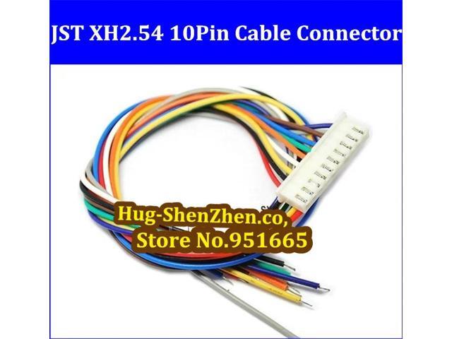 Click here for 30pcs JST XH2.54 10pin 30cm electronic cable XH si... prices