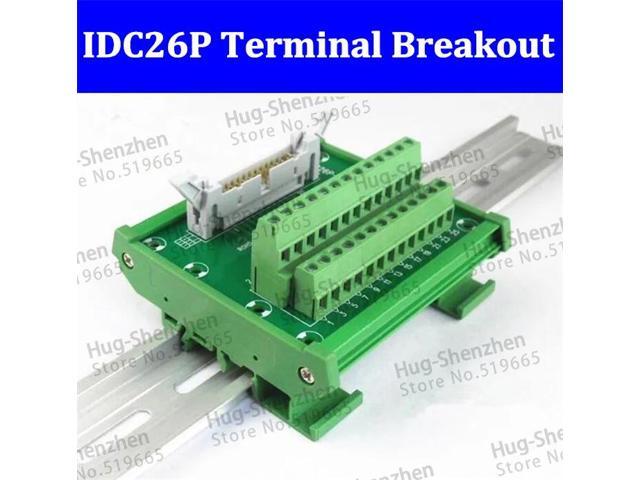 Click here for IDC26P IDC 26 Pin Male Connector to 26P Terminal B... prices