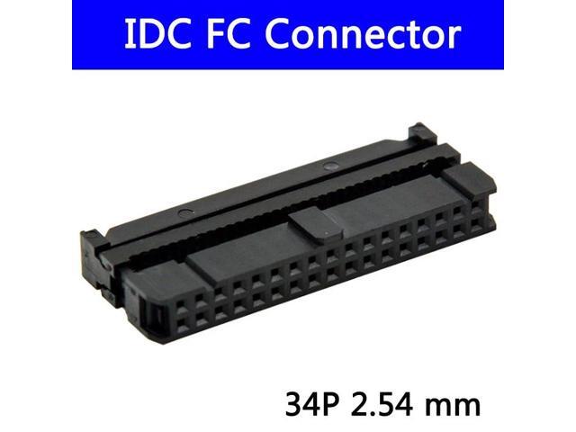 Click here for 100pcs 2.54 mm IDC Socket Female FC 34P 34pin 2*17... prices