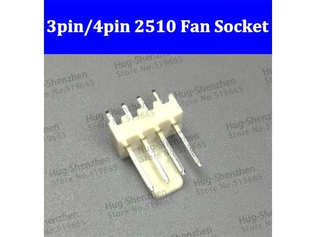 Click here for 100pcs white plastic shell Fan 3Pin 4pin socket 25... prices