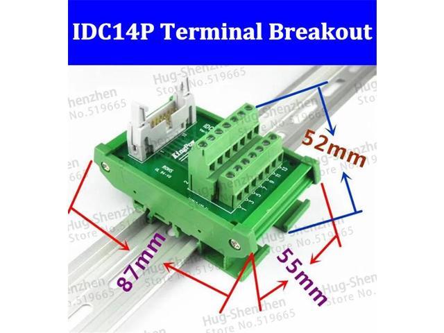 Click here for IDC14P IDC 14 Pin Male Connector to 14P Terminal B... prices