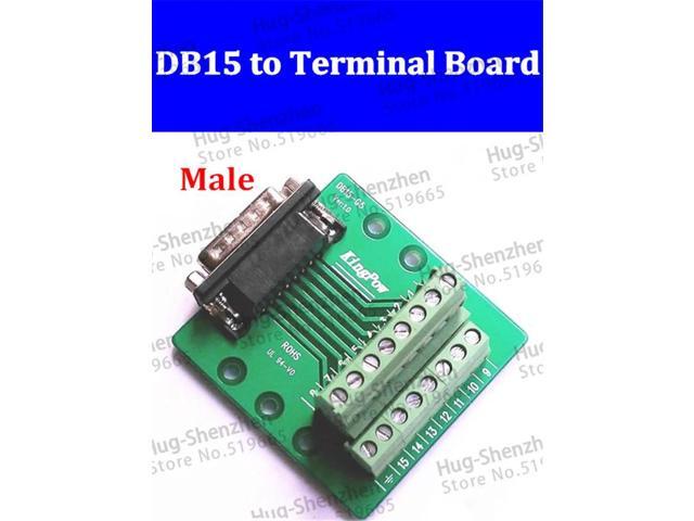 Click here for DB15 to Terminal adapter plate DR15 Male terminal... prices