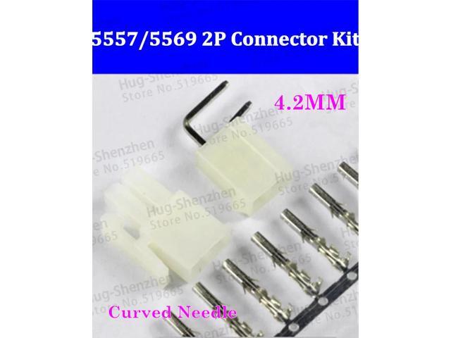 Click here for 100 sets 2 Pin/way 4.2mm 5557 & 5569 wire terminal... prices
