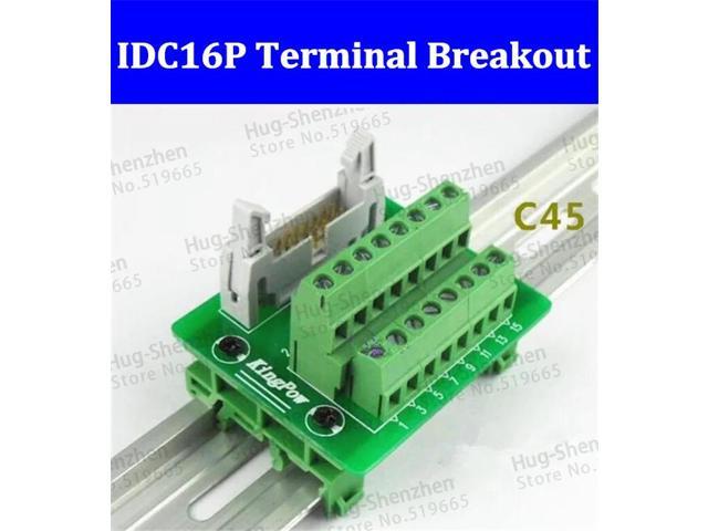 Click here for IDC16P IDC 16 Pin Male Connector to 14P Terminal B... prices