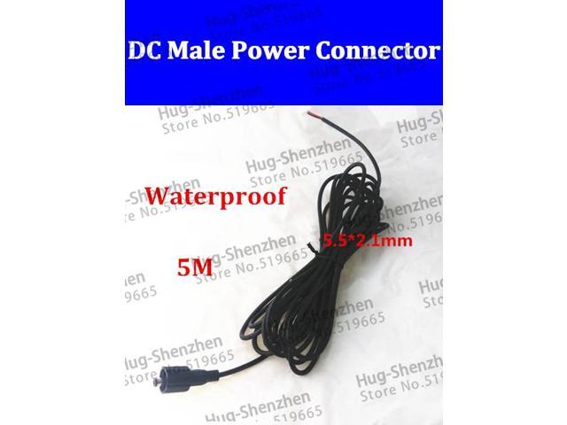 Click here for 2PCS 5.5 x 2.1mm Male Waterproof DC Power Connecto... prices