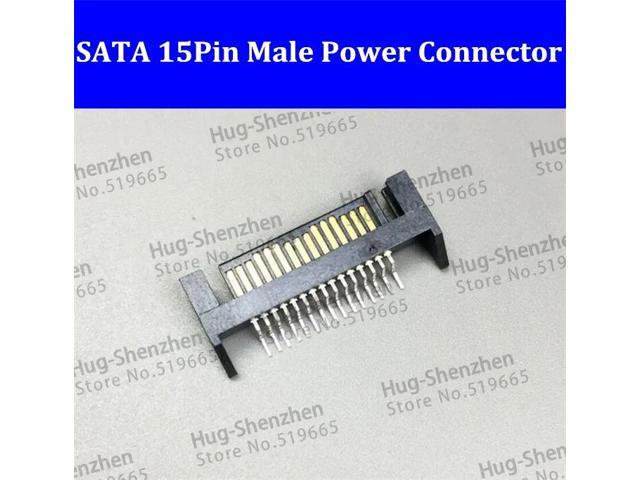 Click here for 200pcs SATA SMD 15Pin power male connector SATA dr... prices