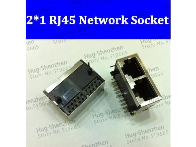 Click here for Rj45 socket rj45 socket 8p8c 1 2 double copper she... prices