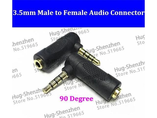 Click here for Plug Elbow angle 3.5mm male to female audio connec... prices