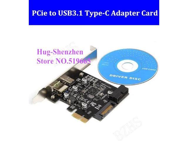 Click here for PCI-E PCIE PCI Express to USB3.1 Type-C adapter ca... prices