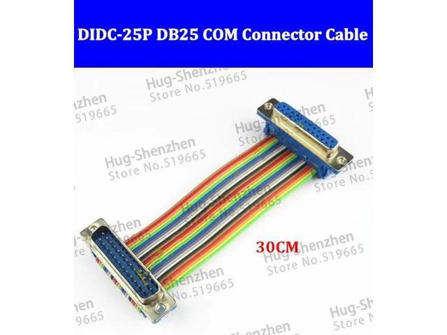 Click here for DB25 ribbon cable DIDC-25P male to female/female t... prices