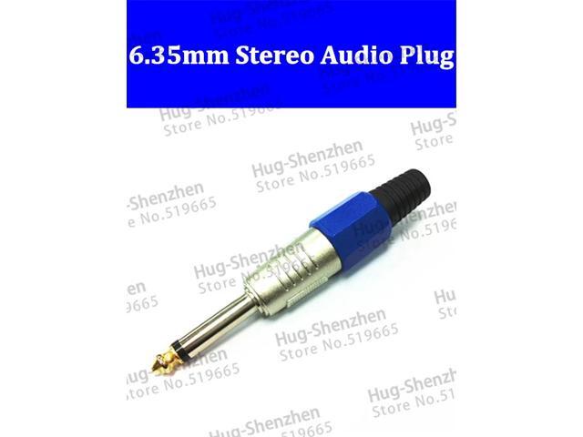 Click here for 50pcs/lot 6.35mm 6.5mm Stereo Audio Connector Male... prices