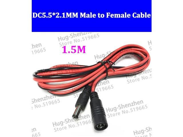 Click here for 16AWG 12V DC5.5*2.1mm extension cable DC 5.5*2.1 m... prices