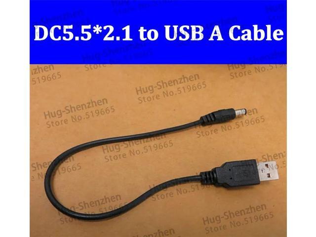 Click here for 100pcs USB A male to 5.5 mm/2.1 mm 5 Volt DC 5.5*2... prices