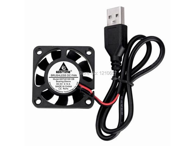 Click here for 5 PCS lot 40mm X 10mm DC 5V 2Pin USB Brushless PC... prices